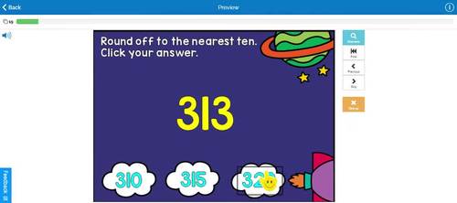 $$DOLLAR DEAL$$ ROUNDING OFF: HUNDREDS TO THE NEAREST TEN BOOM cards™