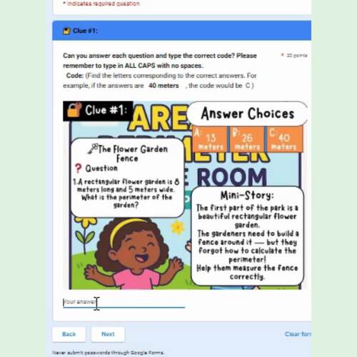 3rd Grade Area & Perimeter Escape Room – Spring Math Review | TPT