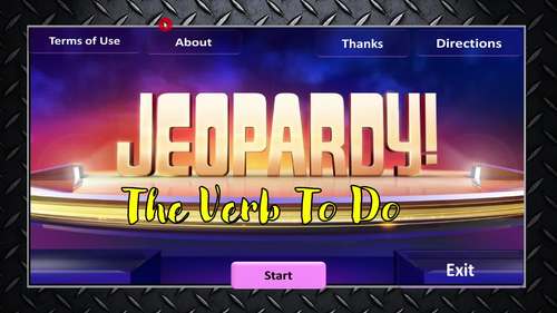End of Year Jeopardy PowerPoint Digital Game Auxiliary Verb To Do ...