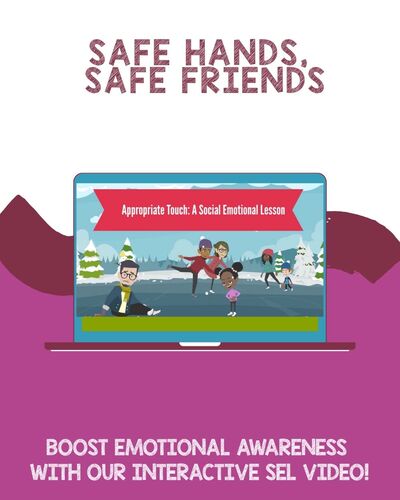 Safe Hands, Safe Friends Interactive SEL Video by Mindful Abilities Co