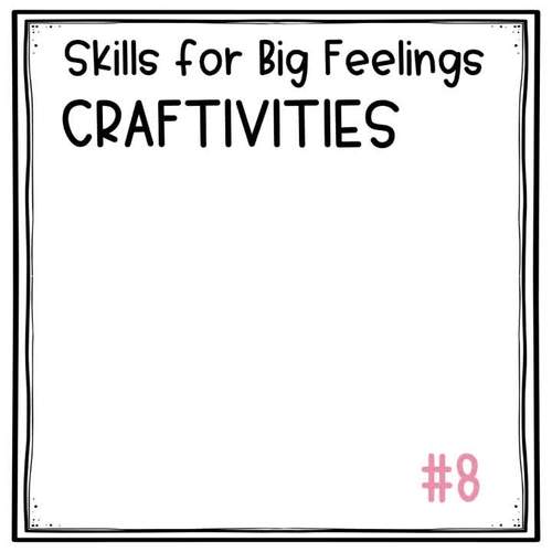 Breathing and Stretching Coping Strategy CBT Arts and Craft Projects Set 8