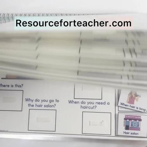 Reading Comprehension Passages with Visual Picture Choices WH Questions ...