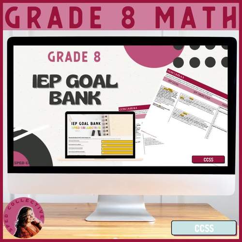 IEP Goal Bank by Jen Murphy - SpEd Collective | Teachers Pay Teachers