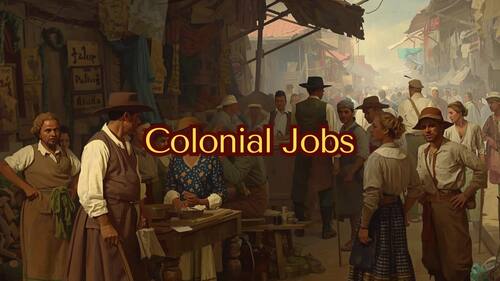 Working in the Colonies - Song about Jobs in Colonial America by My ...