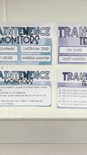Editable Classroom Jobs | Classroom Job Teams | Classroom Management