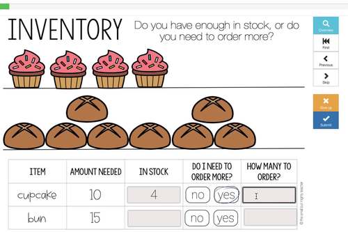 Digital Work Experience - Taking Inventory by the small but mighty teacher