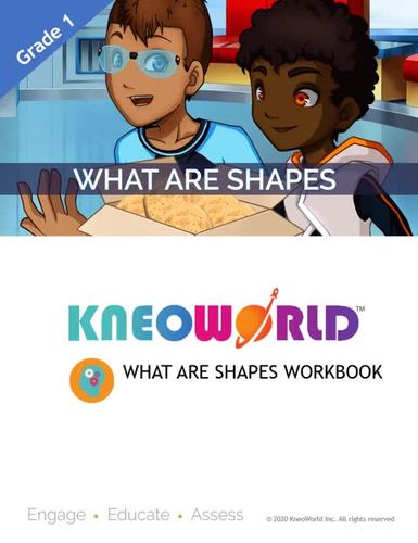 Shapes Workbook | Grade 1 | Printable & Digital by KneoWorld | TPT