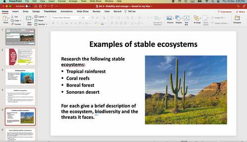 IB Biology D4.2: Stability and change (first exams in 2025) | TPT