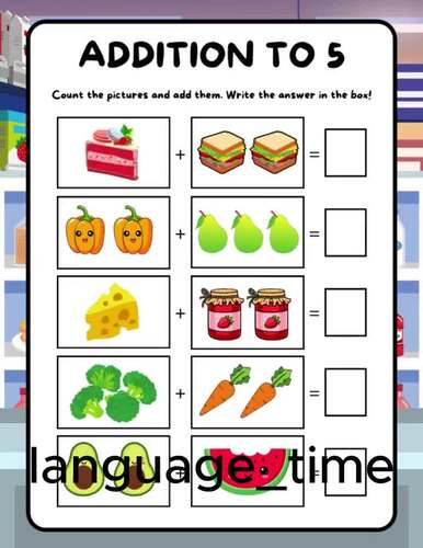 Grocery Store Shopping Activity | fall worksheets esl vocabulary apple