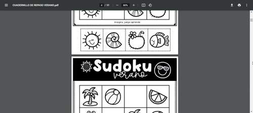 Cuadernillo de Repaso - "Verano" by Imagina Juega y Aprende | TPT