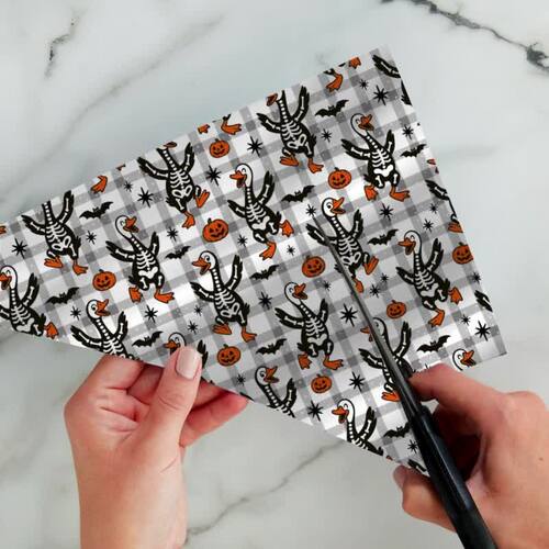 Silly Goose Halloween Skeleton Costume Geese Seamless Digital Paper Pattern