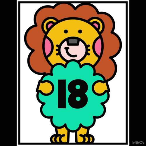 Skip Counting by 2 Posters | Lion Theme | Numbers 0–50 by The Numerical ...