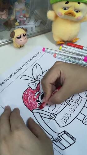 All About Me Apple Craft | Back to School Classroom Writing Activity