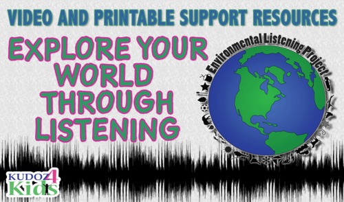 Environmental Listening Project by Kudoz4kids | TPT