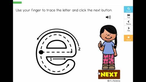 Letter of the Week E (Boom Cards™) by Miss Faleena | TPT