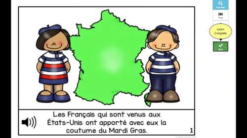 Mardi Gras French Reader & Activities Printable & Digital Boom Cards ...