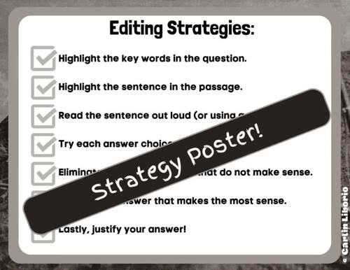 EOC- English II - EDITING Set #7 STAAR ELAR Practice World History ...