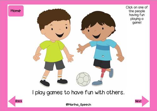 Losing a Game - No Print, Interactive PDF Story & Questions by Martha ...