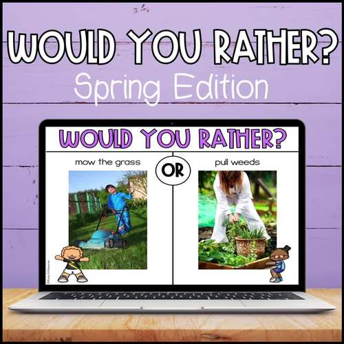 Spring Would You Rather Brain Breaks Movement Activities | TPT