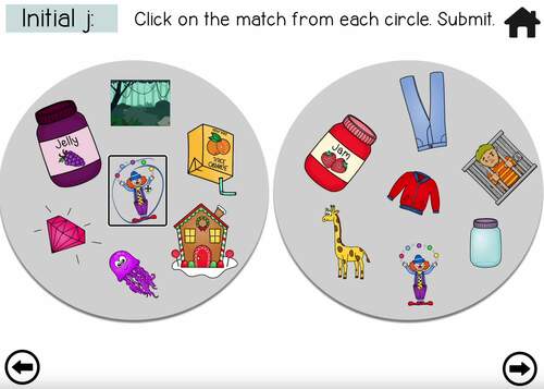 J Sound Articulation Boom Cards | Spot the Target J Sounds | TPT