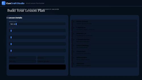 Digital Lesson Planner for Teachers – Smart HTML5 Lesson Plan Template ...