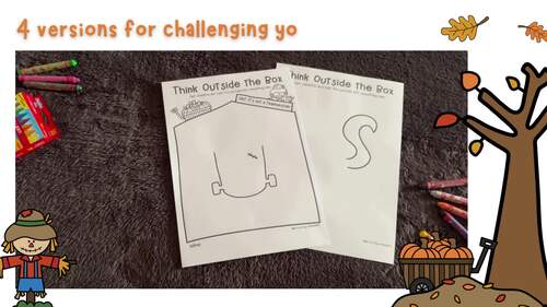 Think Outside the Box Fall & Halloween | Finish the Drawing Prompt ...