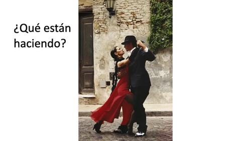 Present Progressive in Spanish Activity by Real Life Language | TPT