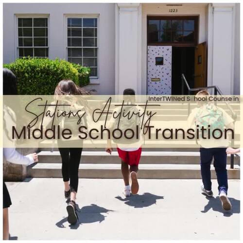 Middle School Transition | Stations Activity | SEL Classroom Lesson