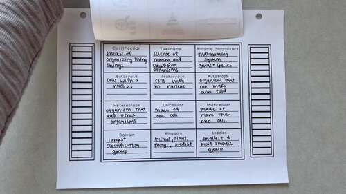 Genetics: Interactive Vocabulary Foldable and Reading! | Life Science