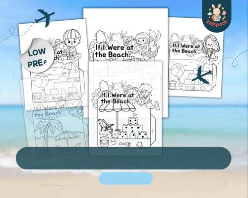 Summer Writing Craft | Cut and Paste, Drawing & Literacy Activities ...