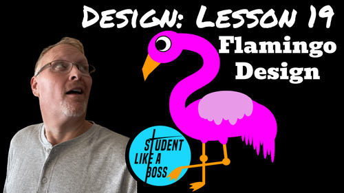 STEAM Flamingo Design: Digital Art Google Drawings Lessons and Tech Sub ...