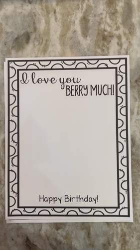 Handprint Kid Crafts: I Love You BERRY Much! - Father's Day, Mother's ...