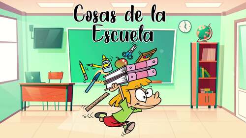 Cosas de la Escuela (School Supplies in Spanish!) NEW video! | TPT