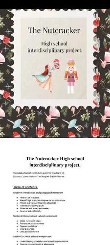 The Nutcracker – High school project | ELA, Literature, Arts & Culture