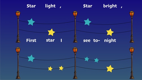 Star Light Star Bright - Sing-Along video (lyrics and solfege) | TPT
