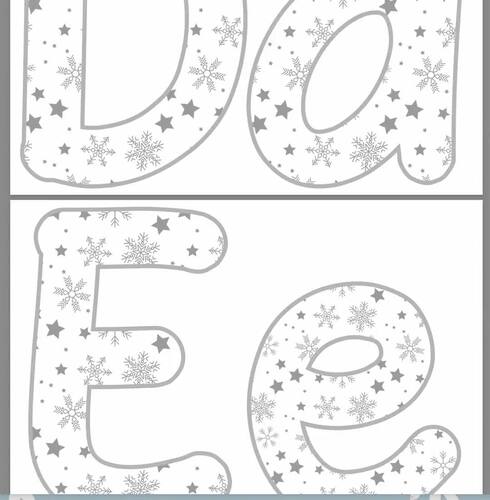 CHRISTMAS Themed Letter, Number & Bunting Sets BULLETIN BOARD by ...