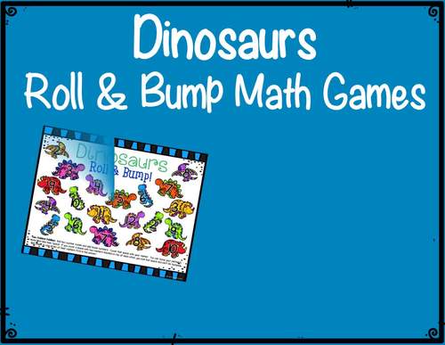 Dinosaurs Themed Math Centers by The Teaching Scene by Maureen | TPT