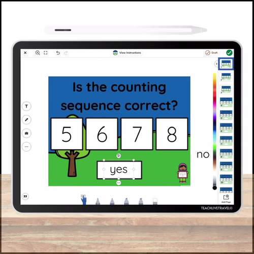 Counting Sequence K.CC.A.1 - Kindergarten - Counting & Cardinality - Seesaw