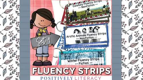 Fluency Strips | Reading Fluency Practice | Sentence Fluency Practice ...