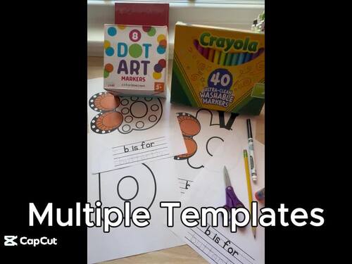 Alphabet Letter Crafts | a-z Lowercase Letters by Mr Matt OT | TPT