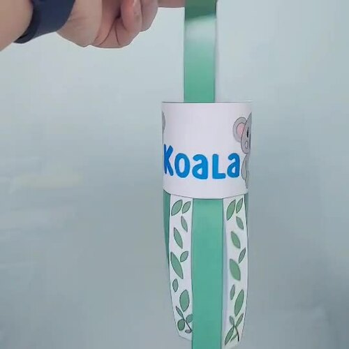Australia Day Windsock Craft Coloring Activity Koala| Australia Winter ...