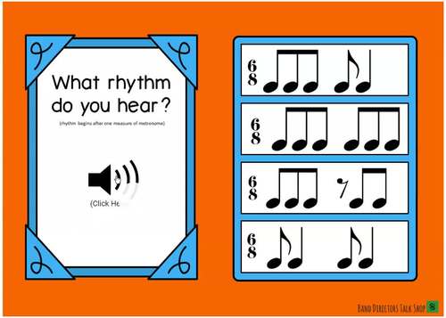 Rhythm Ear Training Level 4A- Digital and Interactive Music Theory Games