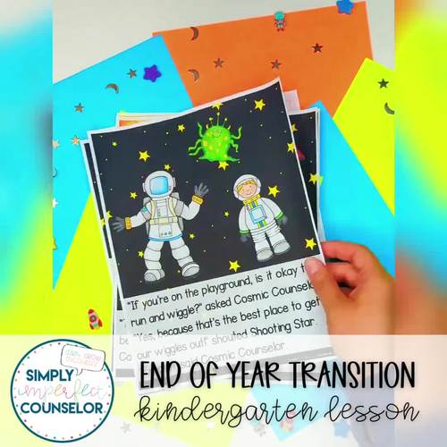 End of Year Transition - Kindergarten Counseling Lesson | TPT