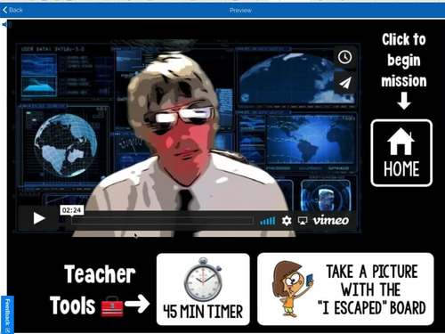 4th Grade Place Value Review | 5 Locks Escape Game | Boom™ Cards