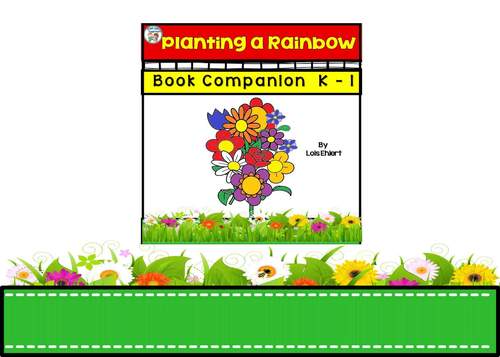 Planting a Rainbow Book Study Unit & Lesson Plans | Books Activities ...