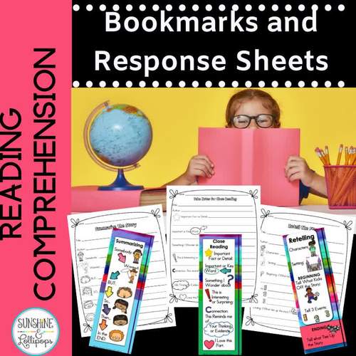Reading Comprehension Frames | Bookmarks | Retelling |Summarizing ...