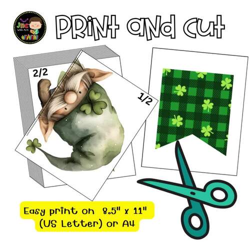 Leprechaun Welcome Bulletin Board Kit, St Patrick’s day Door Decor ...