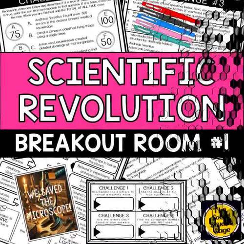 Scientific Revolution Reading Comprehension Breakout Room Activity