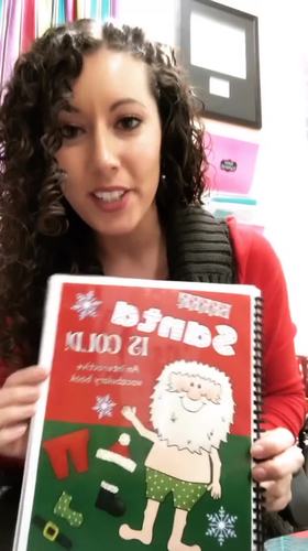 Santa is Cold! Interactive Book with digital options (No Print PDF/BOOM ...