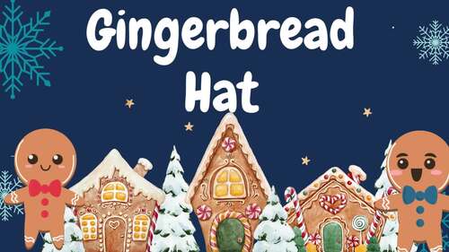 Gingerbread Hat by Allyson | TPT